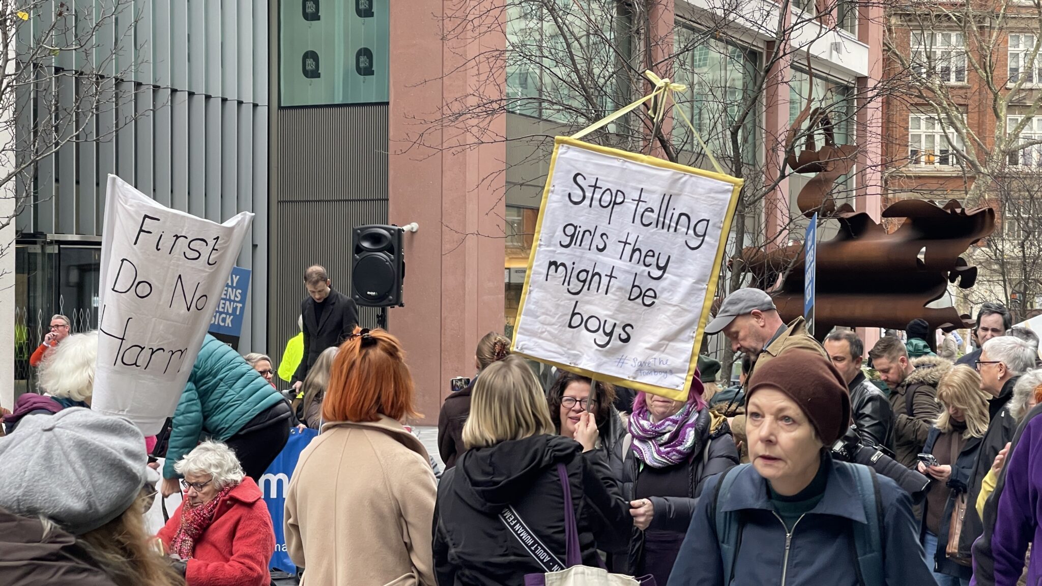 “Children Can’t Consent”: Protesters Call for End to Puberty Blocker ...